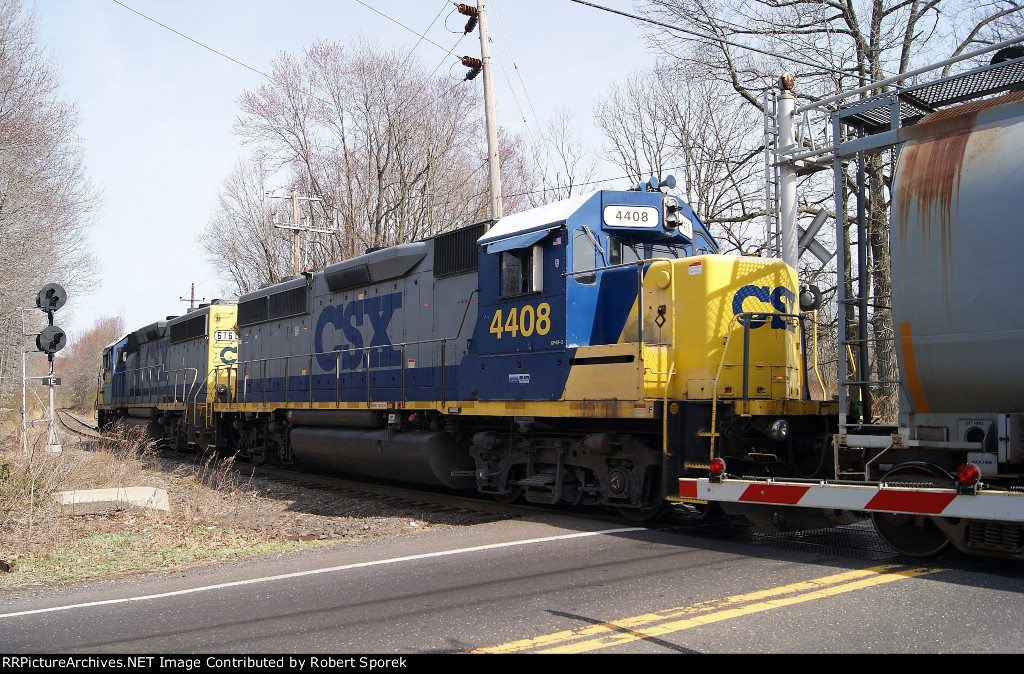 CSX C970-09 Backing Up - 4/9/2011